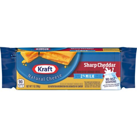 Sharp Cheddar (2% Milk) - Kraft Natural Cheese