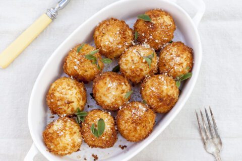 Arancini with Marinara Sauce - Kraft Natural Cheese
