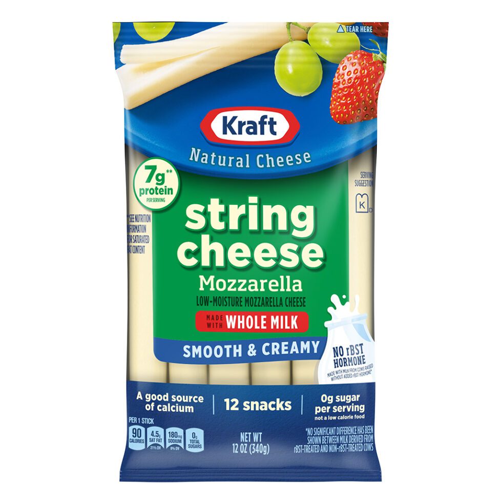 Creamy Whole Milk Mozzarella - Kraft Natural Cheese