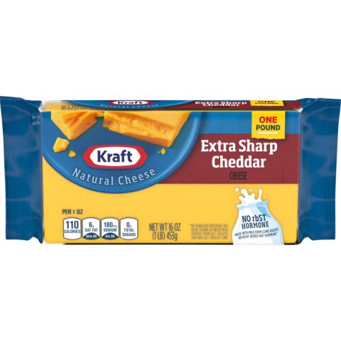 Extra Sharp Cheddar - Kraft Natural Cheese