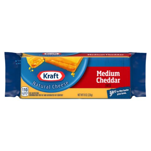 Medium Cheddar - Kraft Natural Cheese
