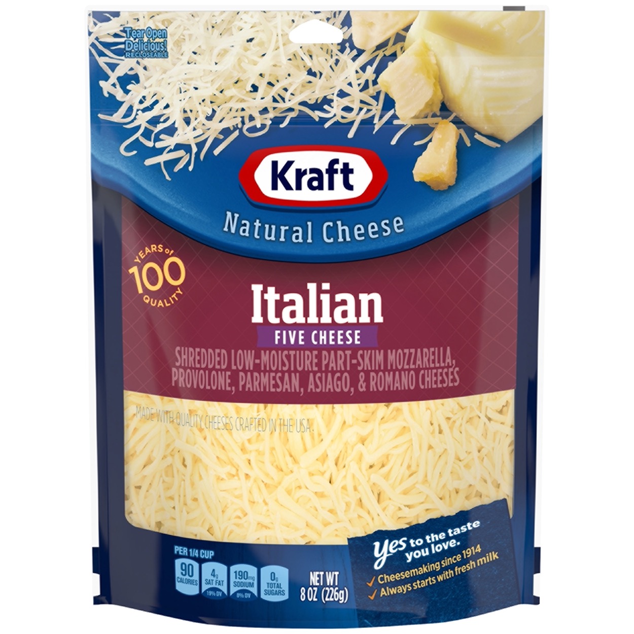 Shredded Cheese Kraft Natural Cheese