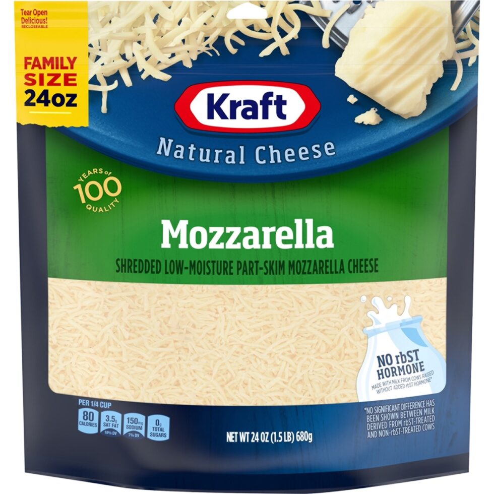 Mozzarella - Kraft Natural Cheese