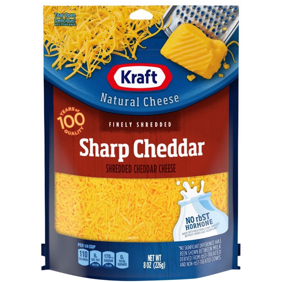 Sharp Cheddar (Finely Shredded) - Kraft Natural Cheese