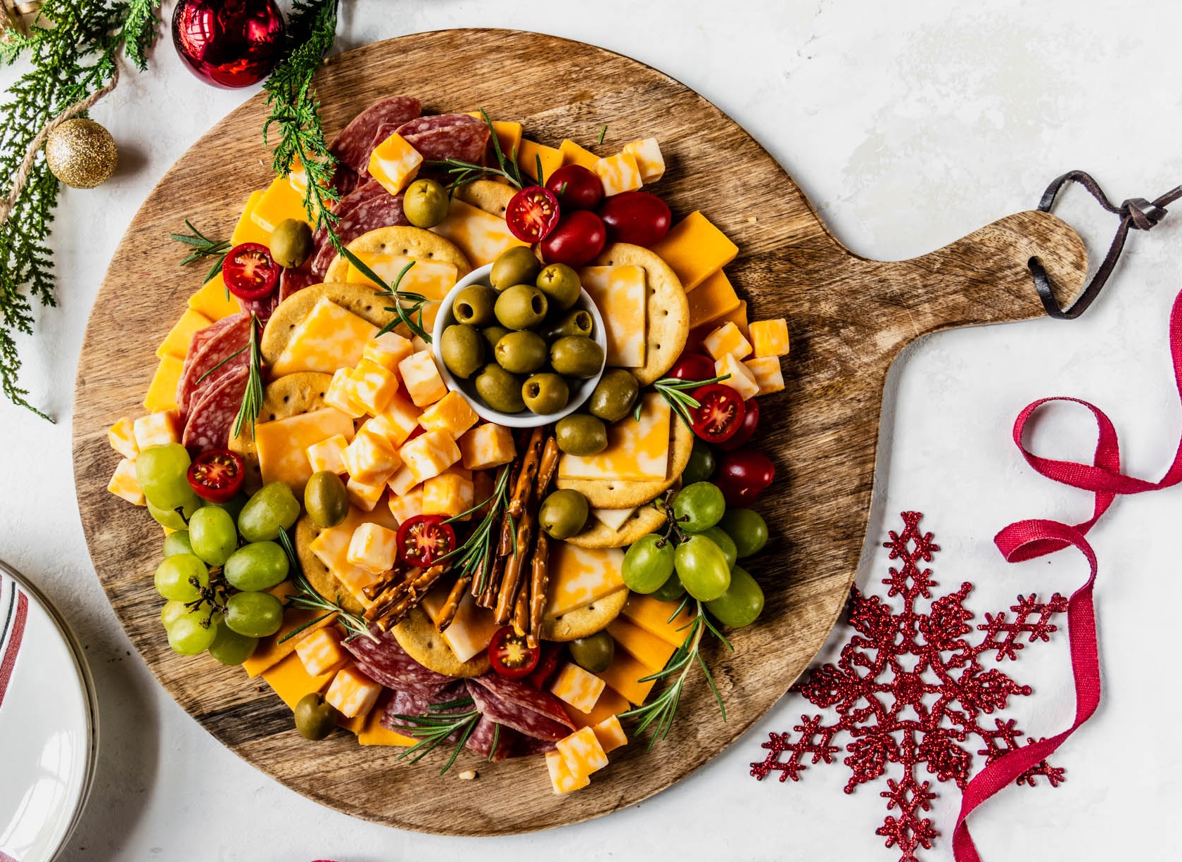 Holiday Charcuterie Board Kraft Natural Cheese