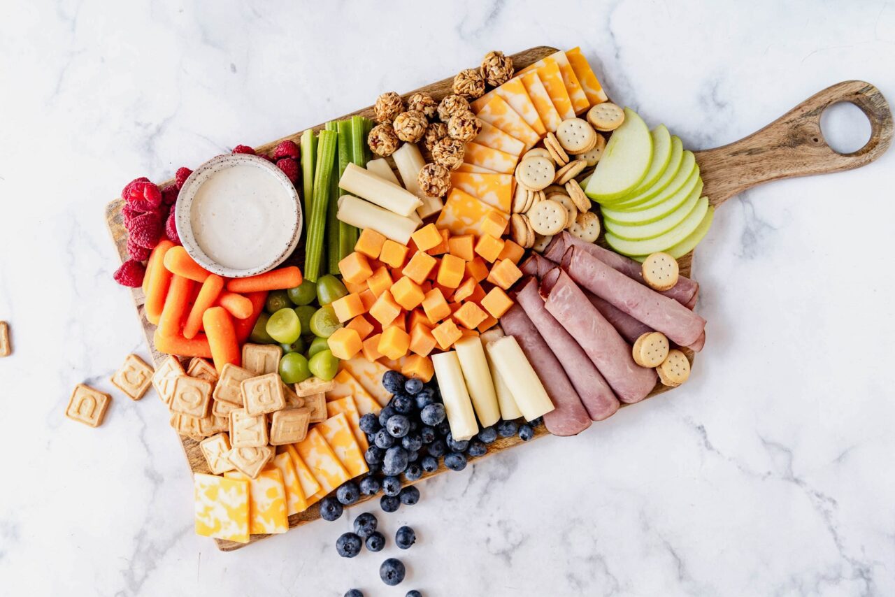Kid Friendly Cheese Board - Kraft Natural Cheese