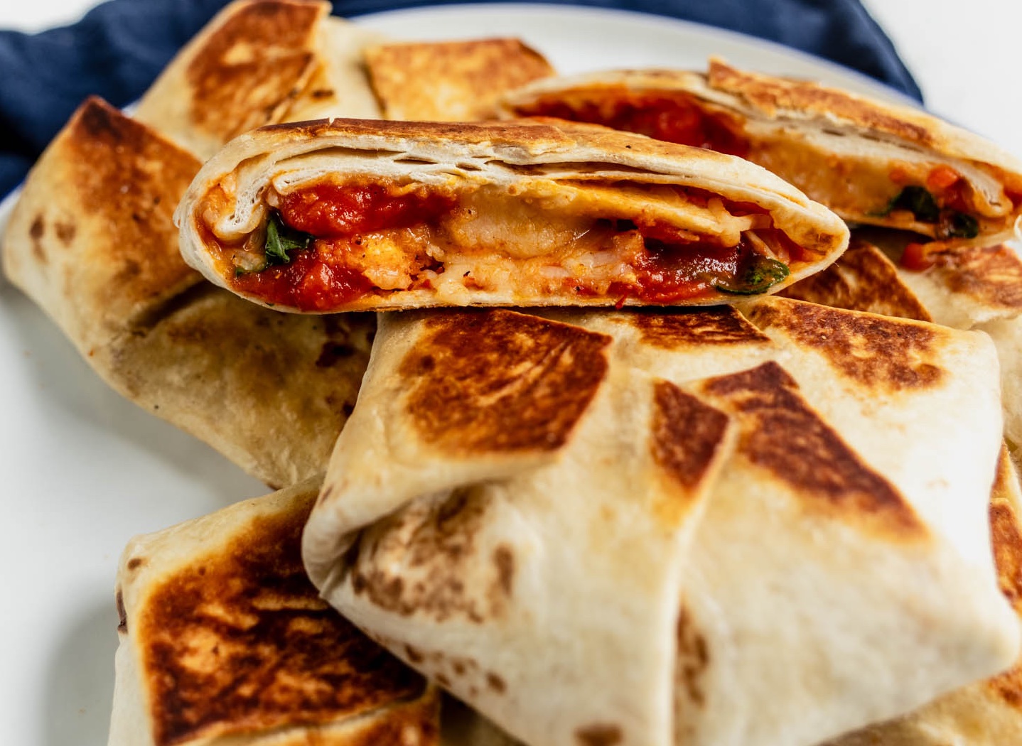 Chicken Parmesan Crunch Wrap - Kraft Natural Cheese