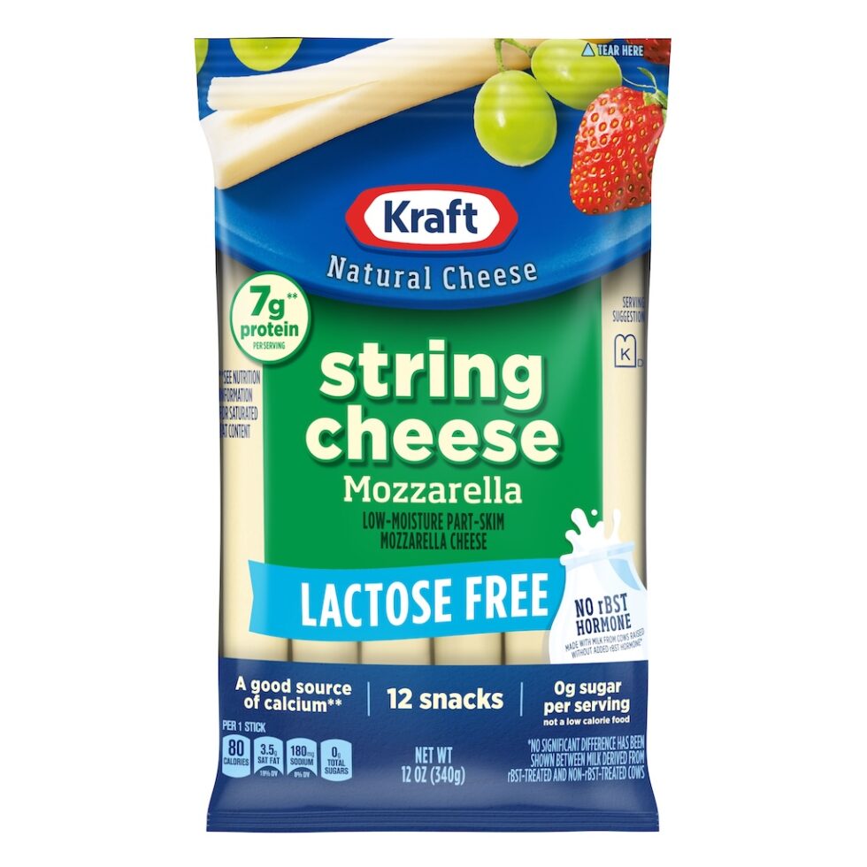 String Cheese Lactose Free - Kraft Natural Cheese