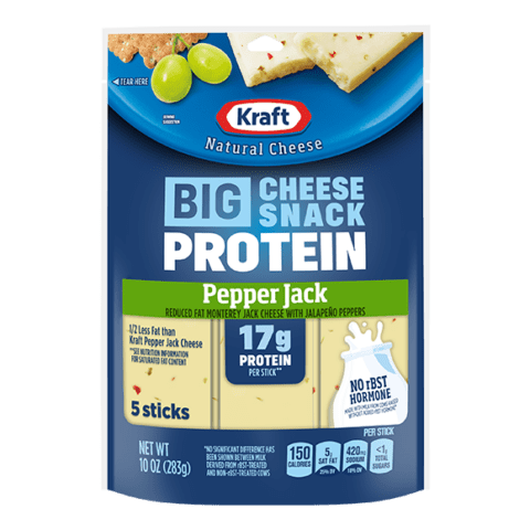 Protein - Big Cheese Snack - Kraft Natural Cheese